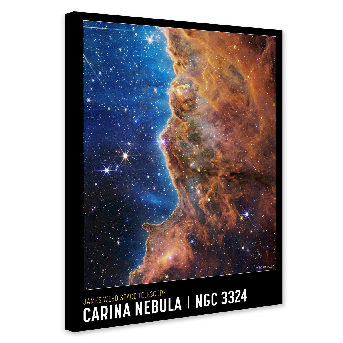 Cosmic Cliffs in the Carina Nebula - James Webb Space Telescope - NASA ...